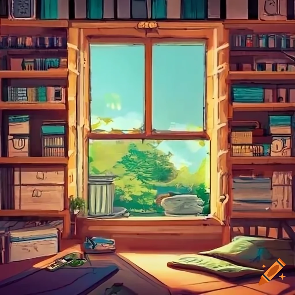 Ghibli Style images created on Craiyon