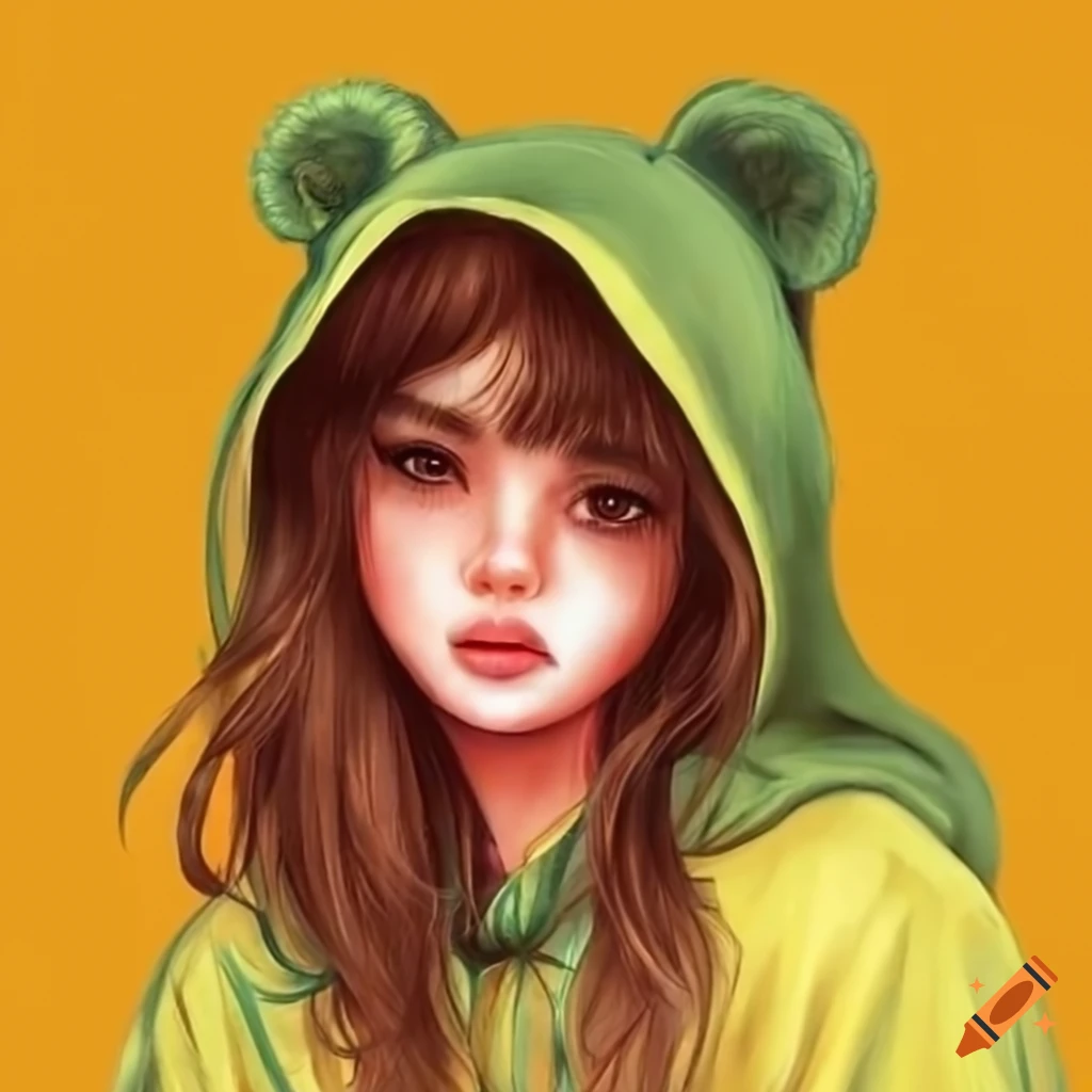 Two girls with unique outfits and hairstyles