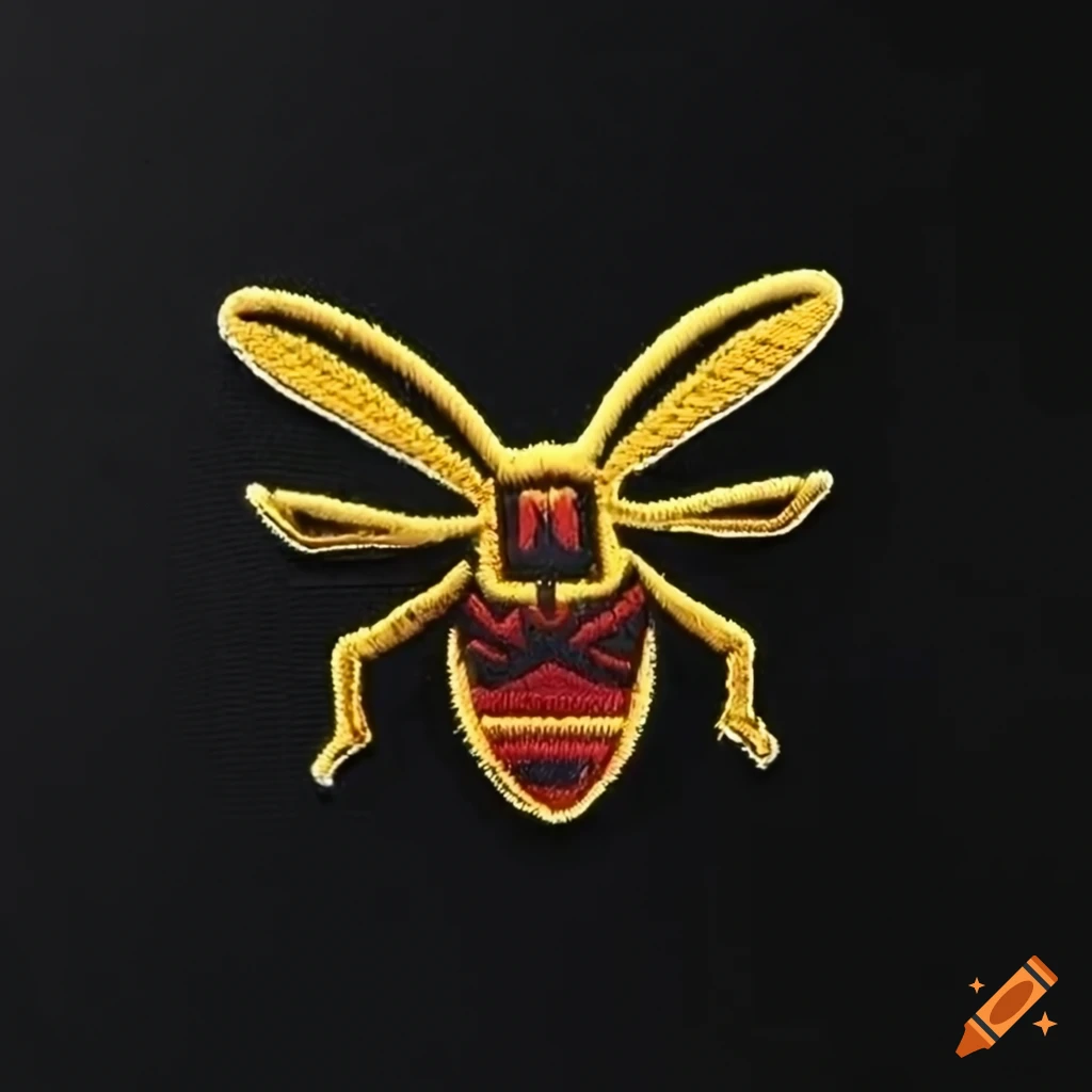 Embroidered patch for frelon e-sport team