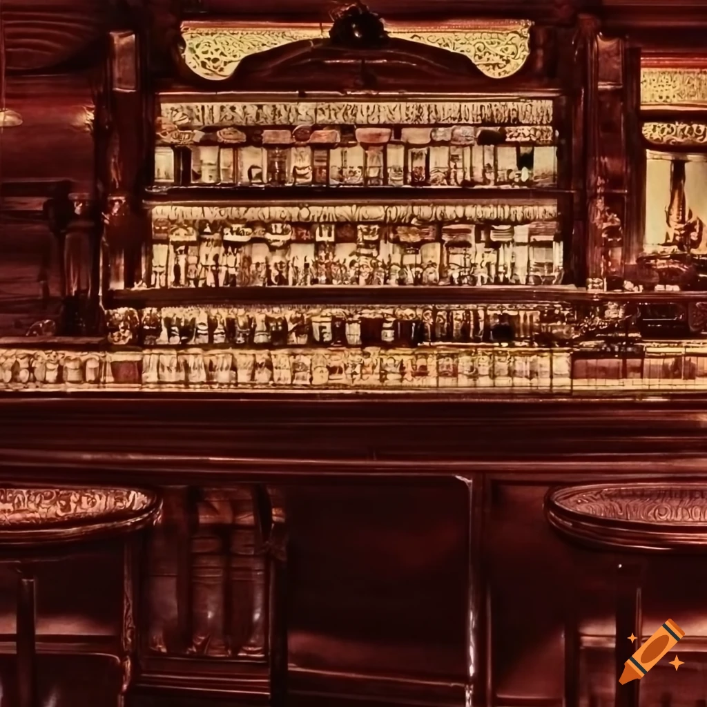 1920s themed casino and bar on Craiyon