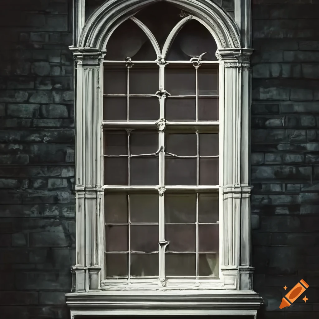 Victorian style window on Craiyon