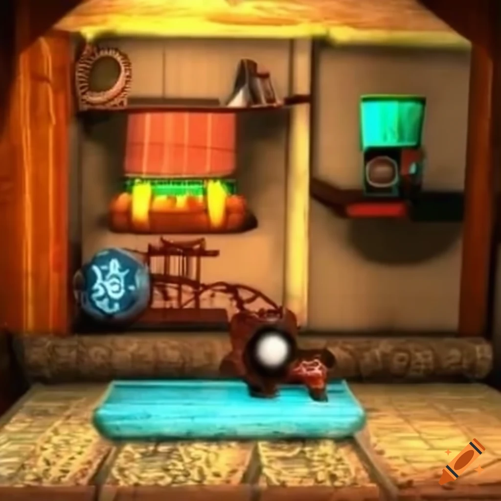 Gameplay screenshot of littlebigplanet