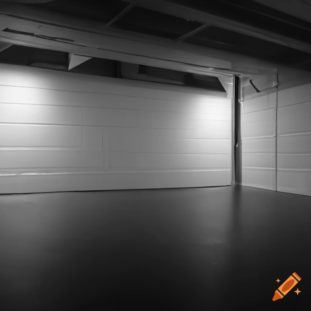 Epoxy garage floor coating on Craiyon