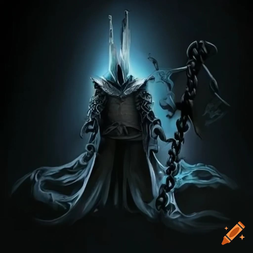Artwork depicting the void king on Craiyon
