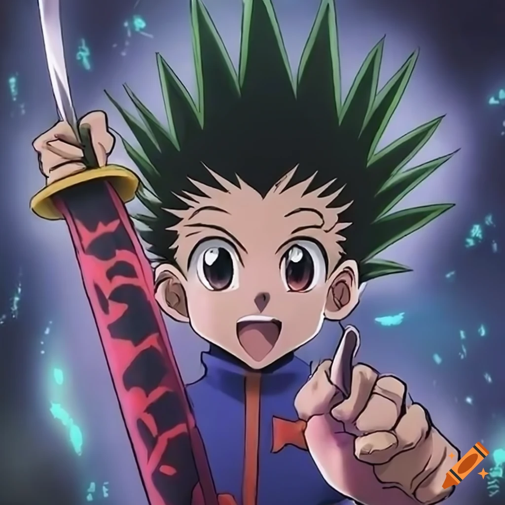 Nen blade from hunter x hunter anime