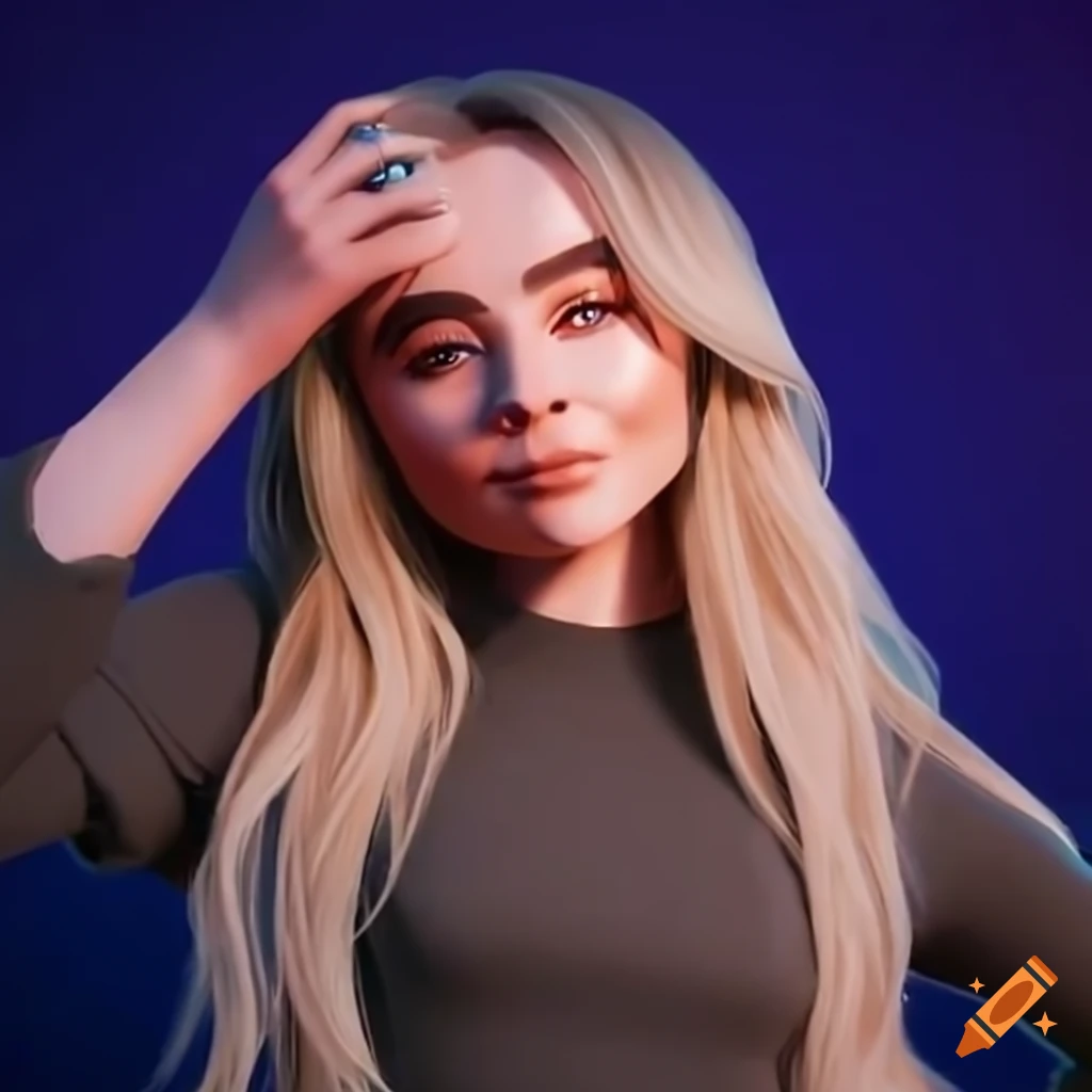 Miley cyrus look-alike in purple plaid shirt and black leather outfit ...