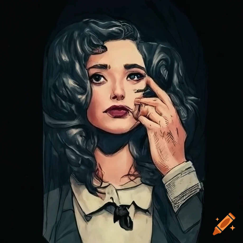 Atypical Angel Illustration From A Noir Graphic Novel atypical-angel-illustration-from-a-noir-graphic-novel