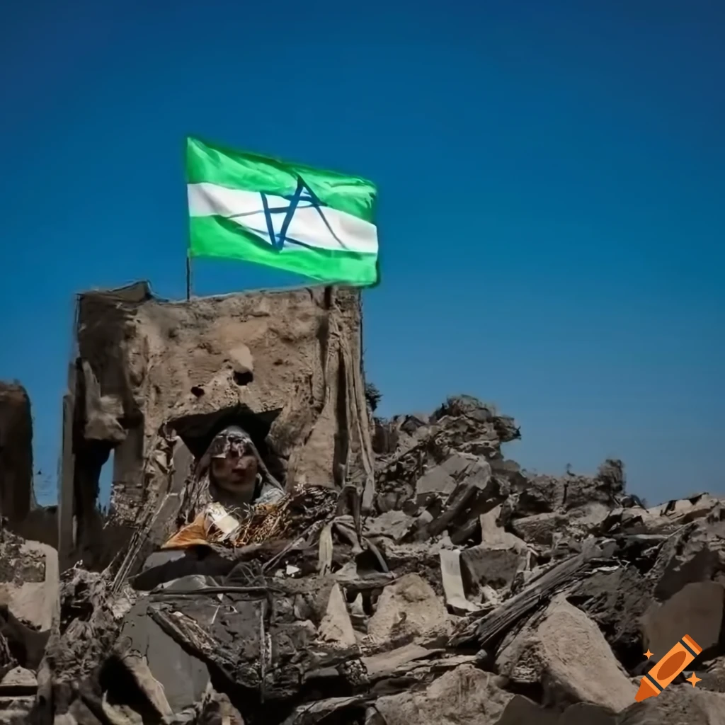 Artistic photography of a sleeping puppet with a submachine gun on Craiyon