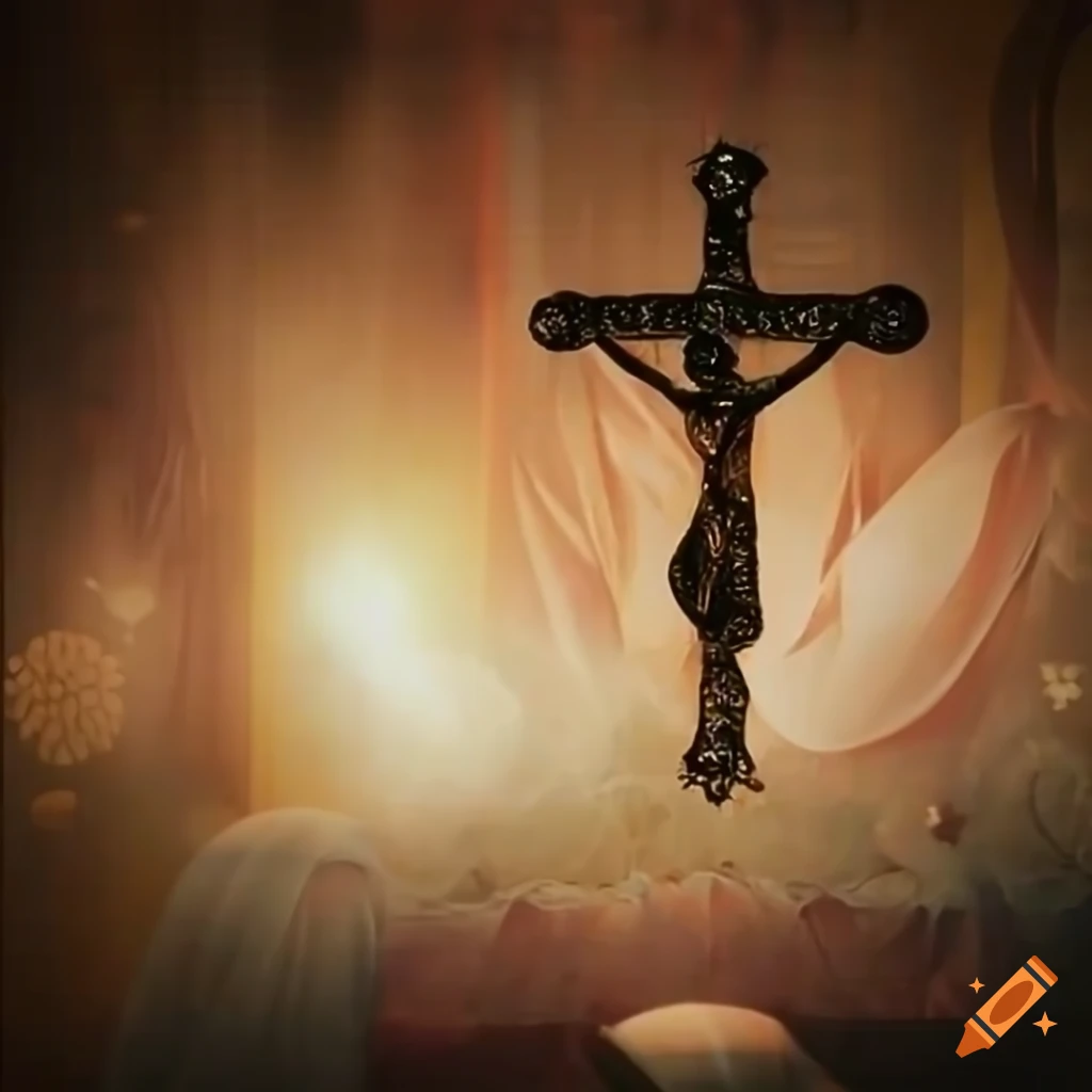 Exquisite catholic themed background