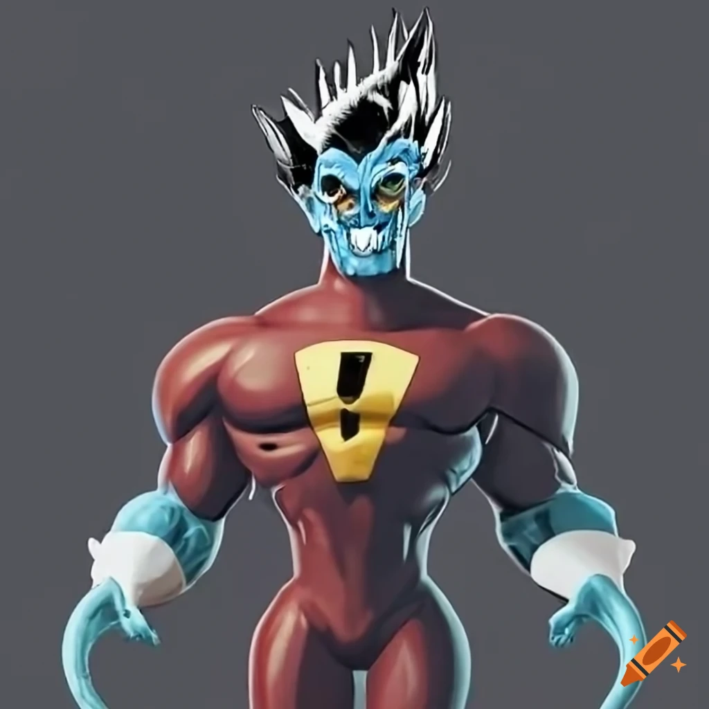 Image of freakazoid cartoon character on Craiyon