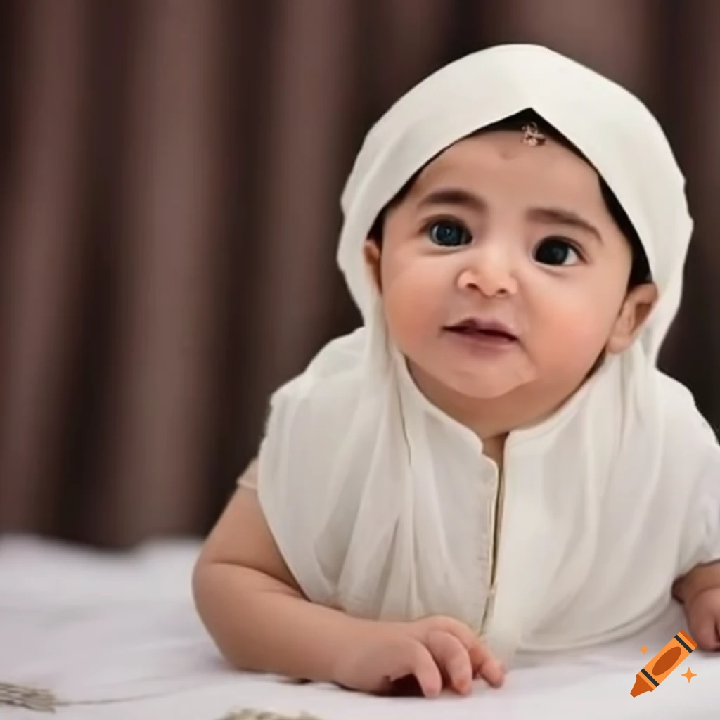 Baby in madina during hajj