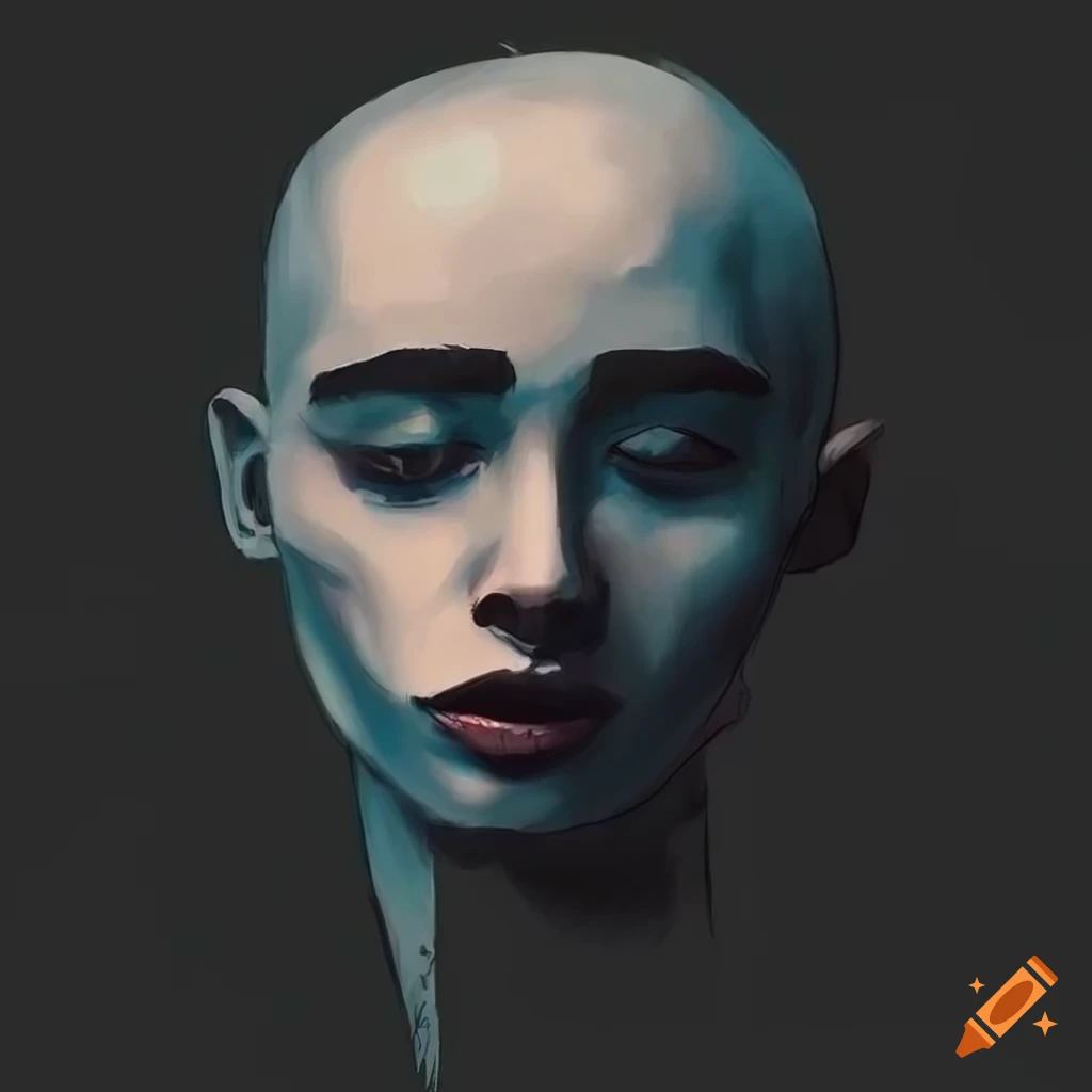 Simple Sketch Of A Face
