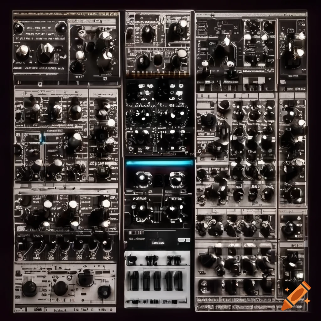Image of an infinity modular synth set