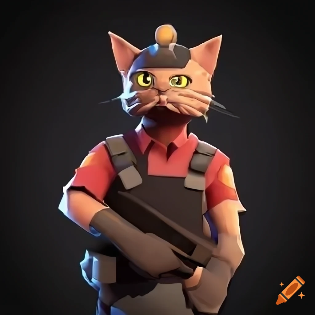 Frog gunman holding a toad bazooka in team fortress 2 on Craiyon