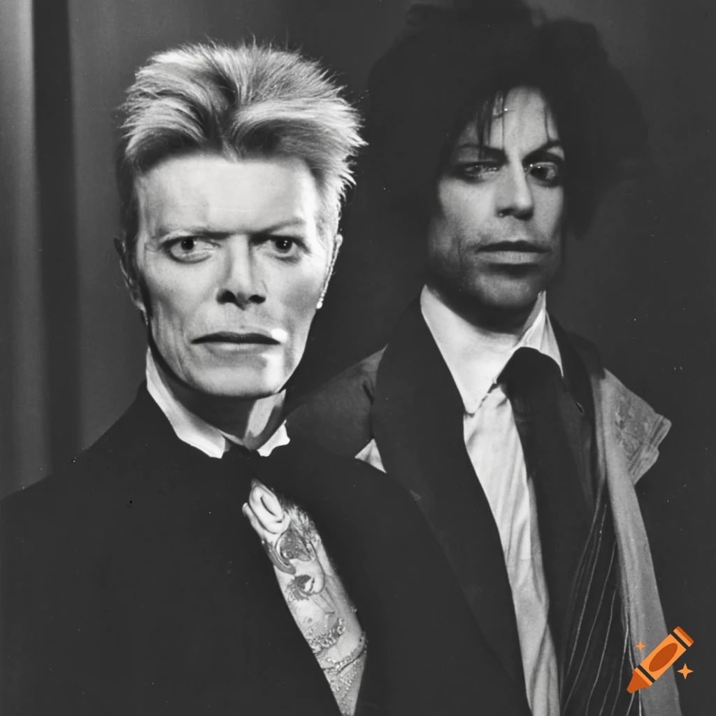 Paul mccartney and david bowie on Craiyon