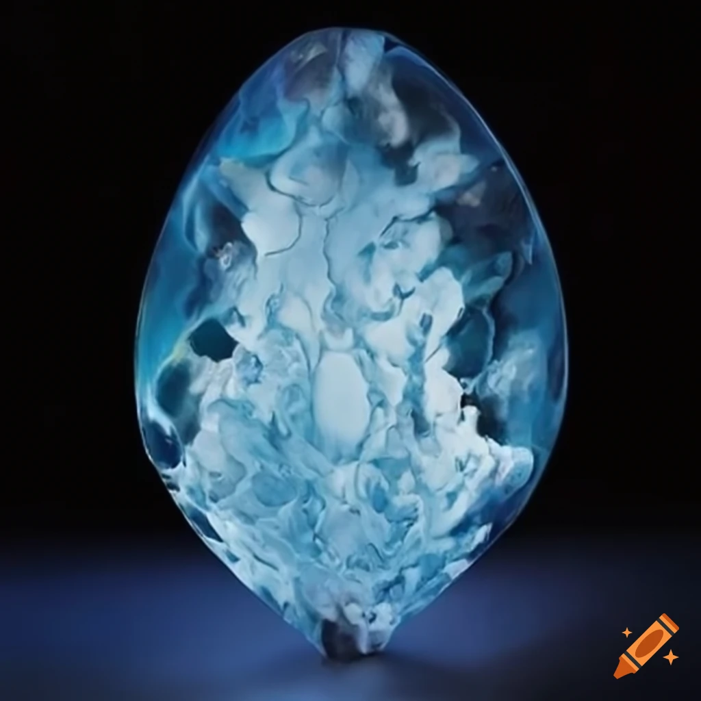 Abstract artwork with extraordinary shape and size on Craiyon