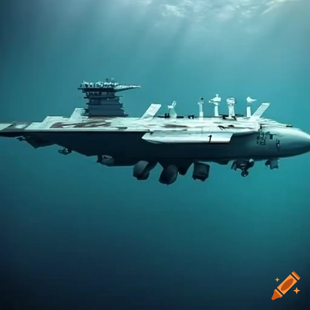 Diving aircraft carrier
