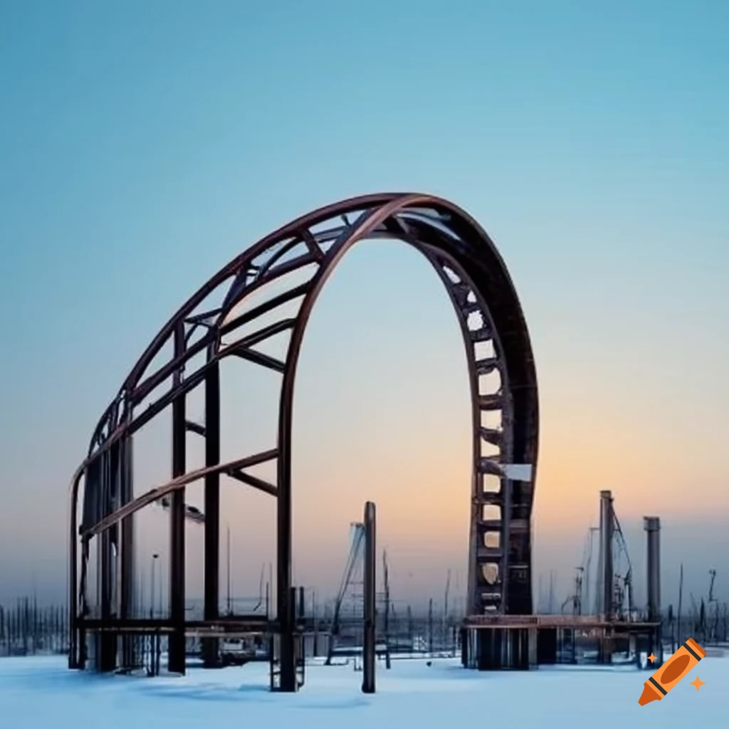 Latest steel construction design on Craiyon