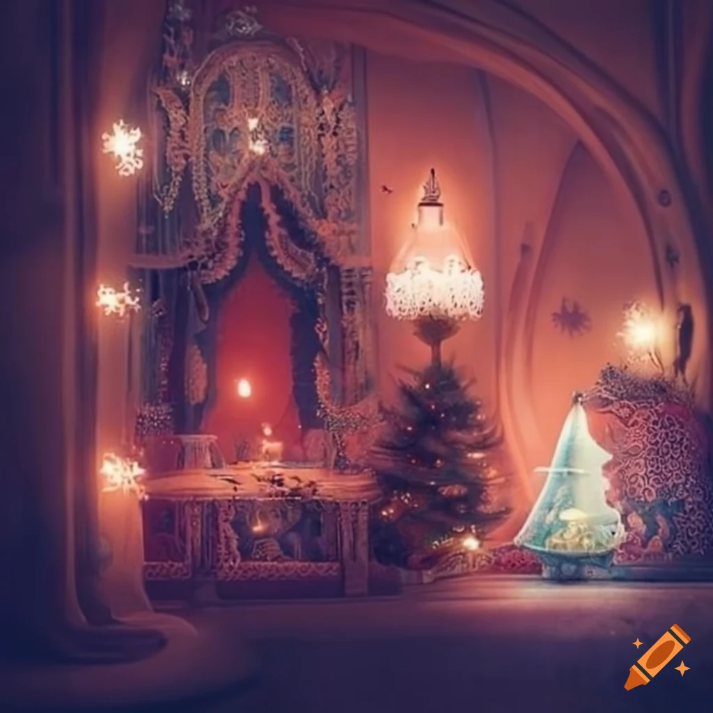 Ethereal christmas decorations