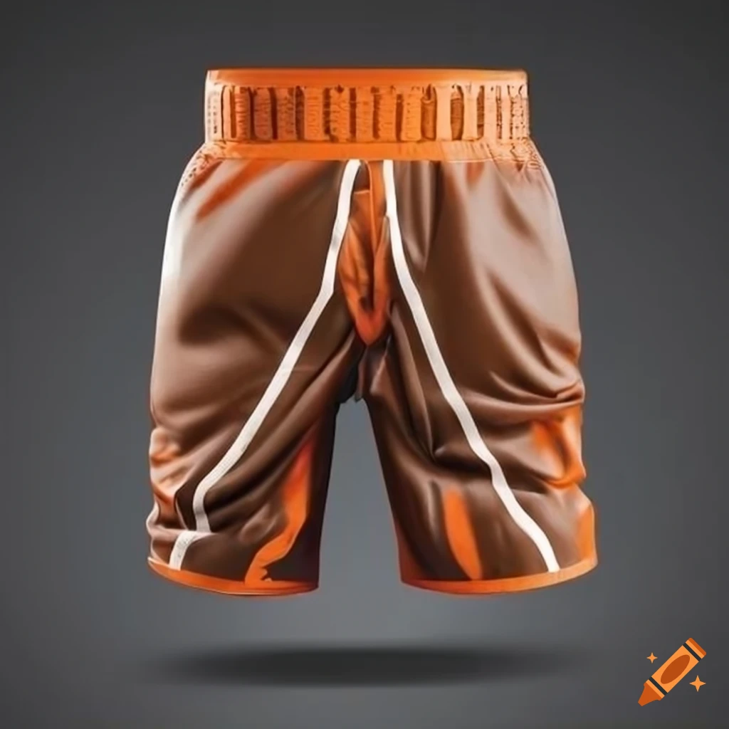 Boxing trunks with tire track design on Craiyon