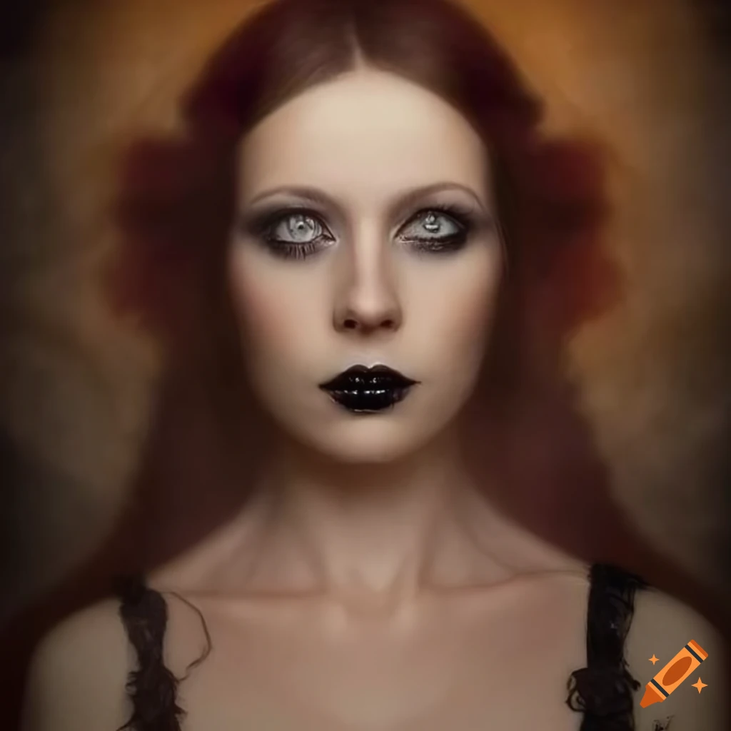 Hyper Realistic Portrait Of A Gothic Noble Woman On Craiyon