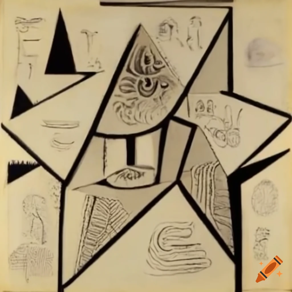 Special-shaped sculpture inspired by Pablo Picasso on Craiyon