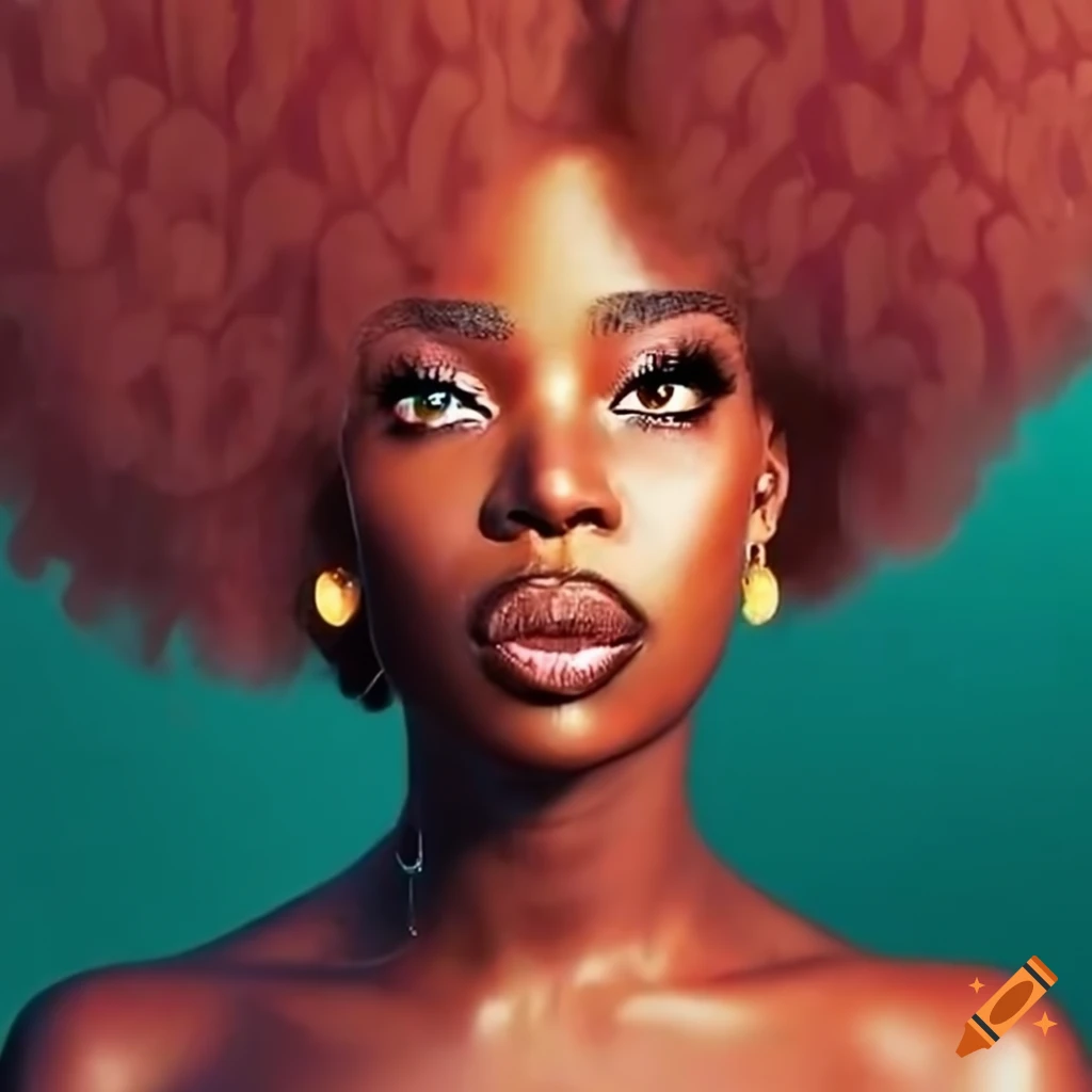 Proud powerful black women in spiritual backgrounds on Craiyon