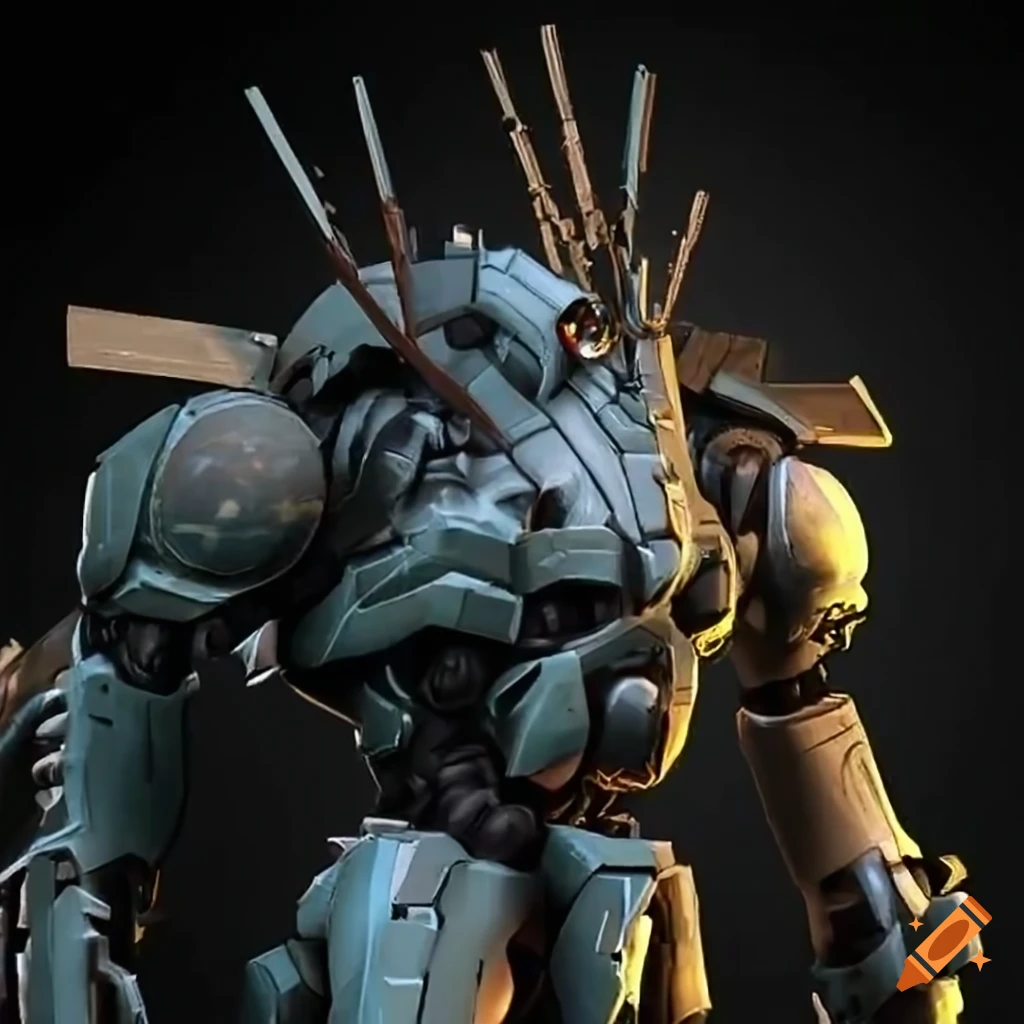 Polymorphism hybrid mech on Craiyon