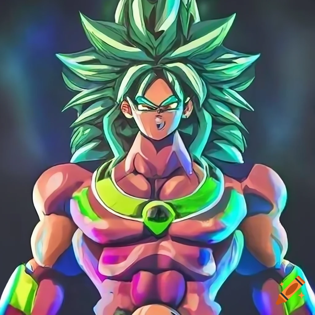 Holographic image of broly