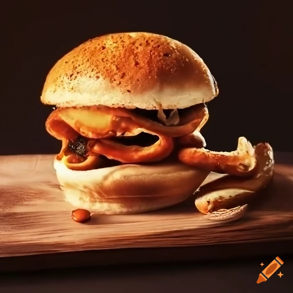 Delicious plate of food on Craiyon