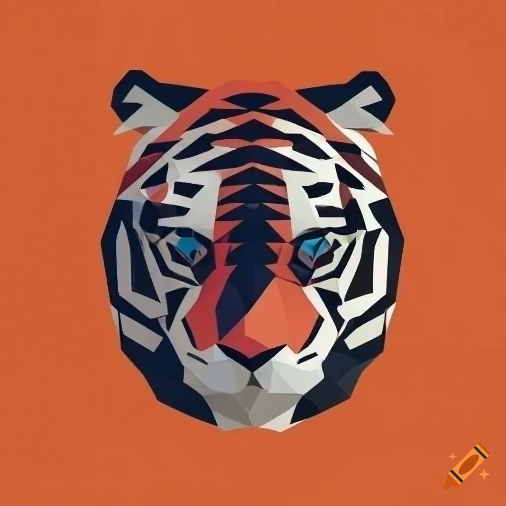 Tiger logo on Craiyon