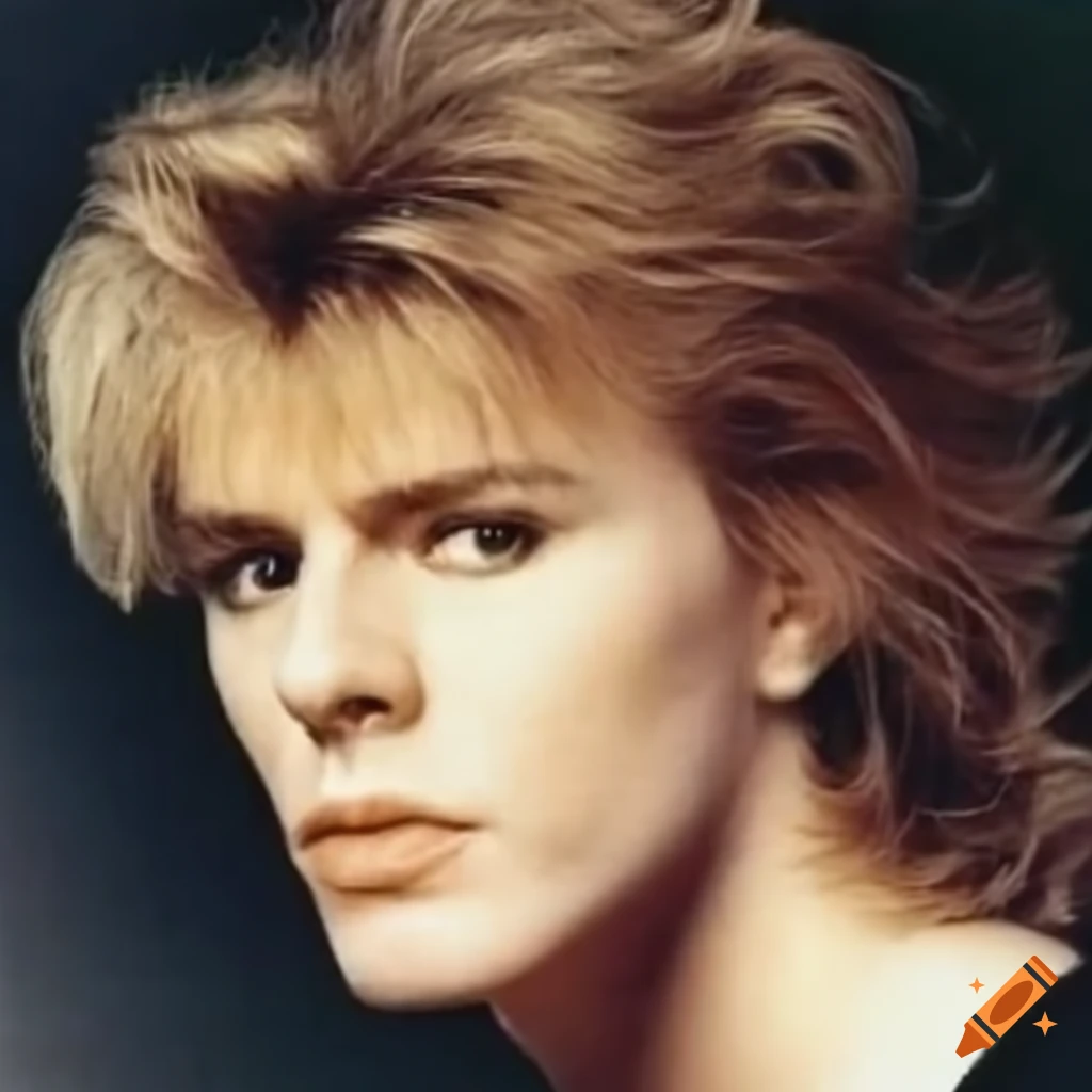 Portrait of a young john taylor from duran duran on Craiyon
