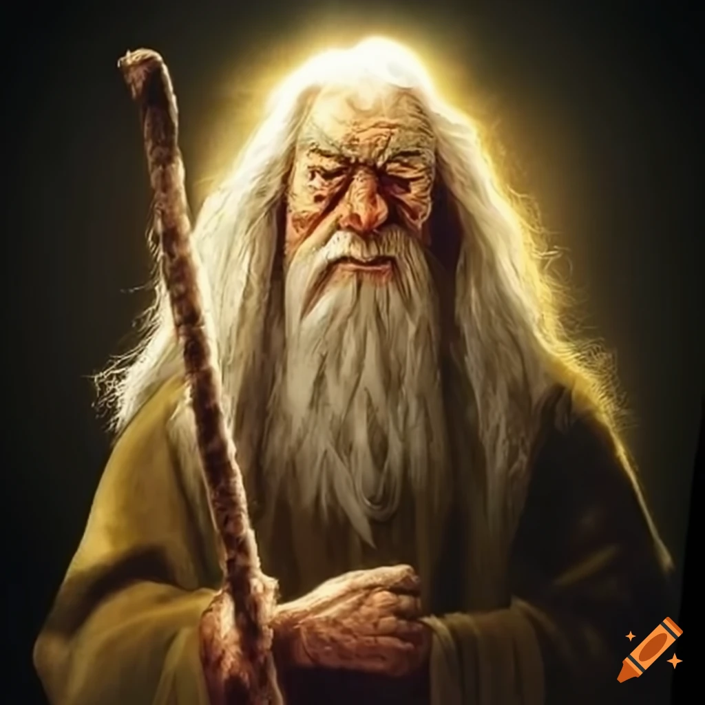 Image of a mysterious time character with outstretched finger