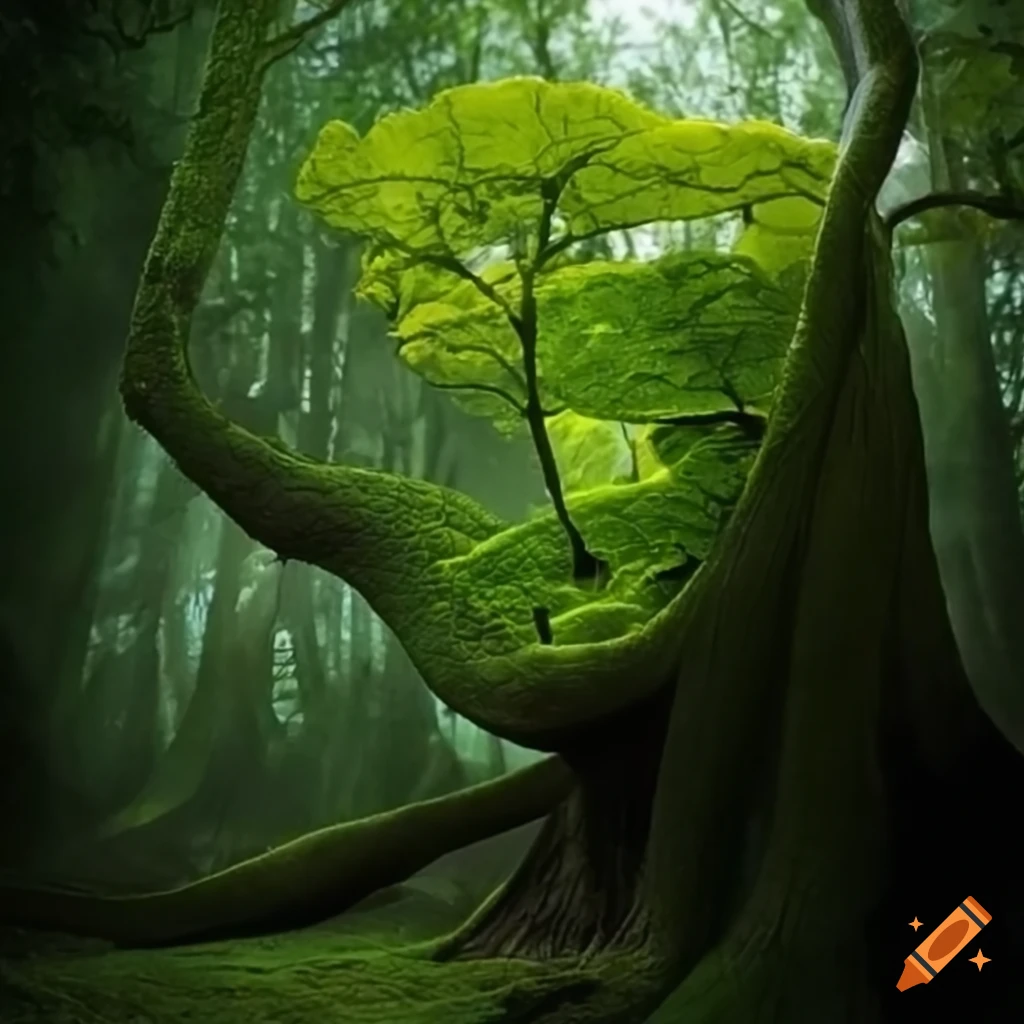 Heart of amazon forest on Craiyon