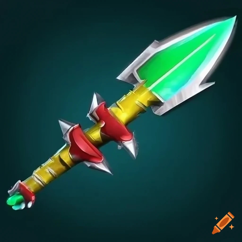 Weapon inspired by super mario's turtle on Craiyon