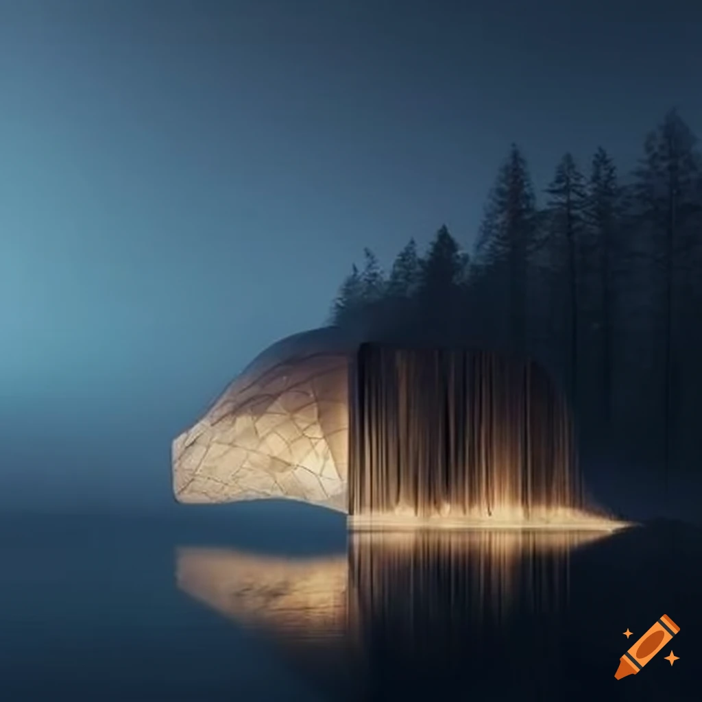 Astonishing architecture on Craiyon