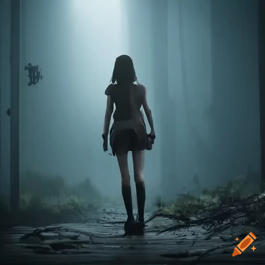 Image of alessa from silent hill on Craiyon