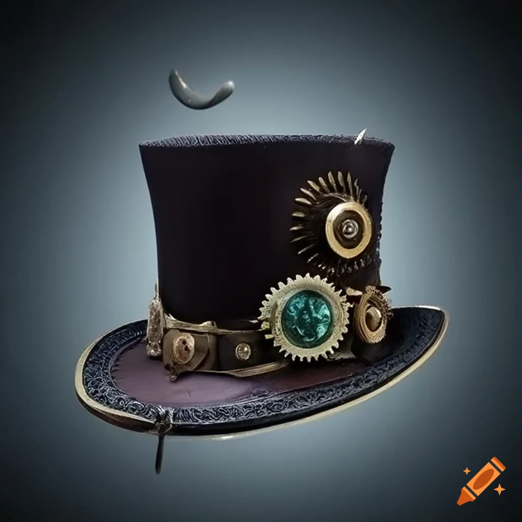 Steampunk Hat Steampunk Top Hats For Men, Casual Sunproof Hats, Dress ...