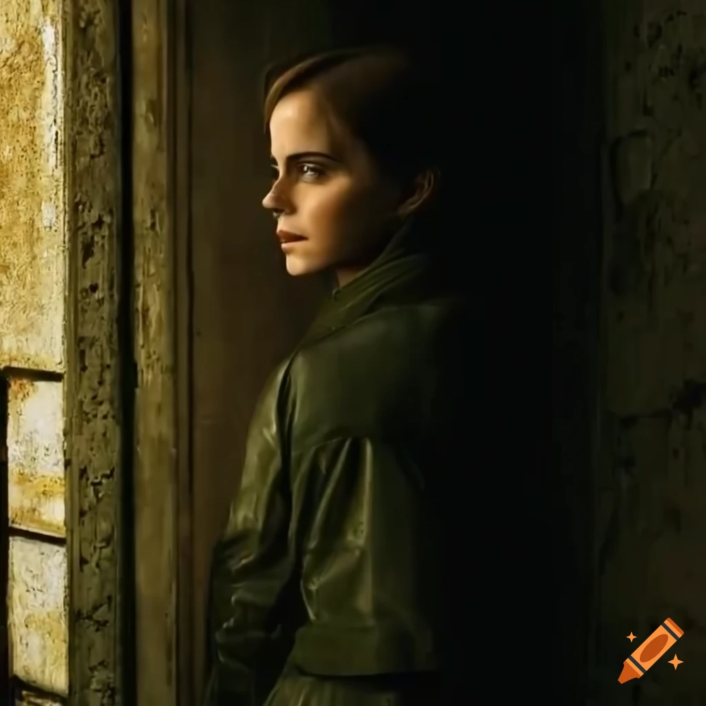 Emma watson swimming in a foggy pool on Craiyon