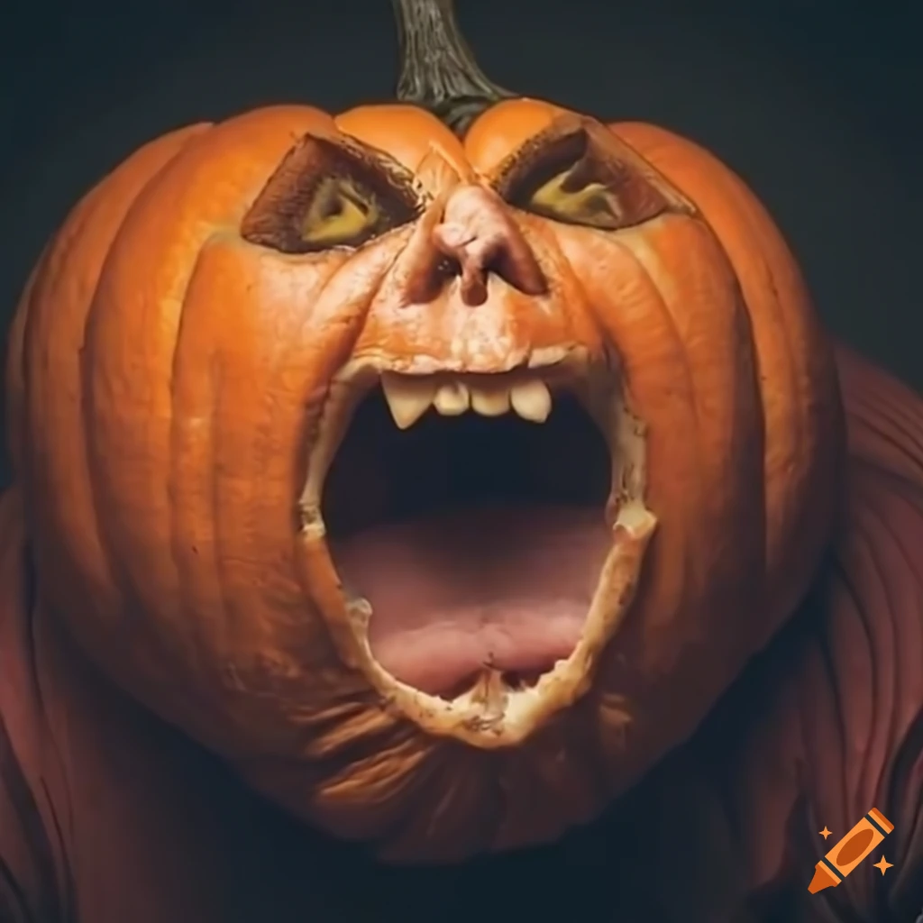 Pumpkin images created on Craiyon