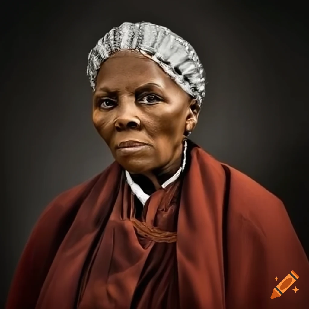 Portrait of harriet tubman on Craiyon