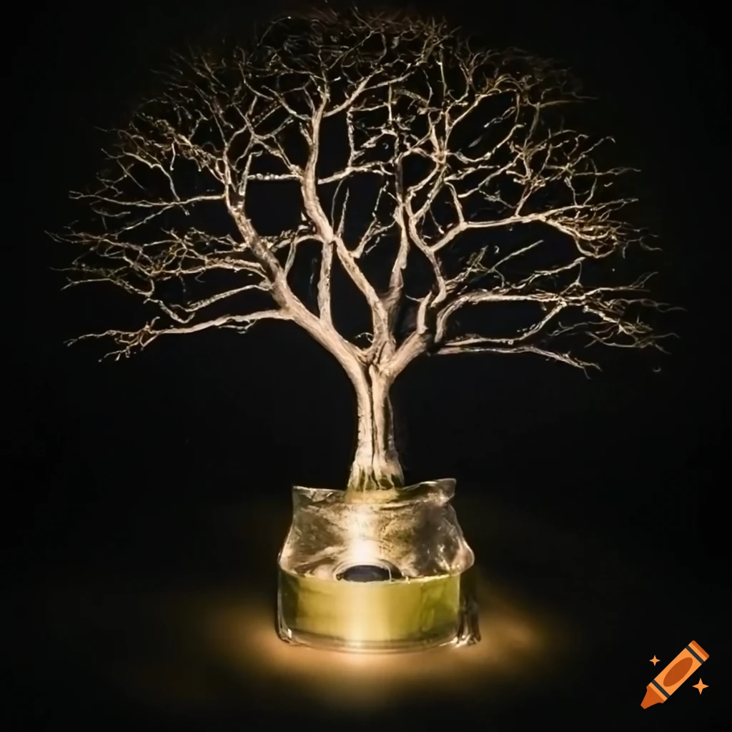 Trophy for team seas and team trees collaboration