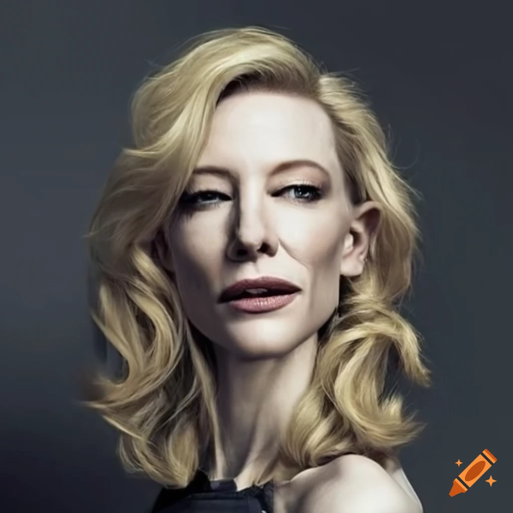 Cate Blanchett on Craiyon