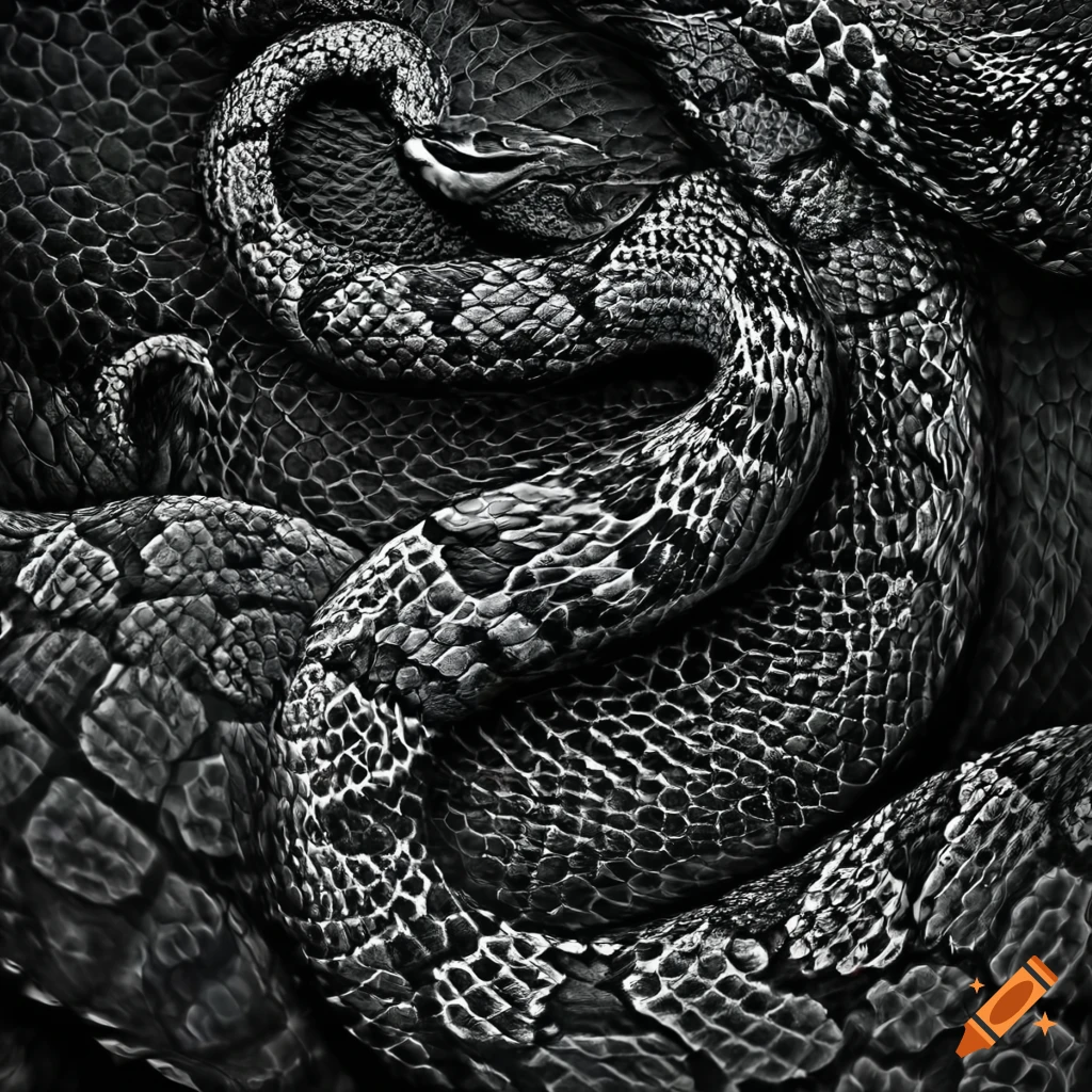 Background with snake scale pattern on Craiyon