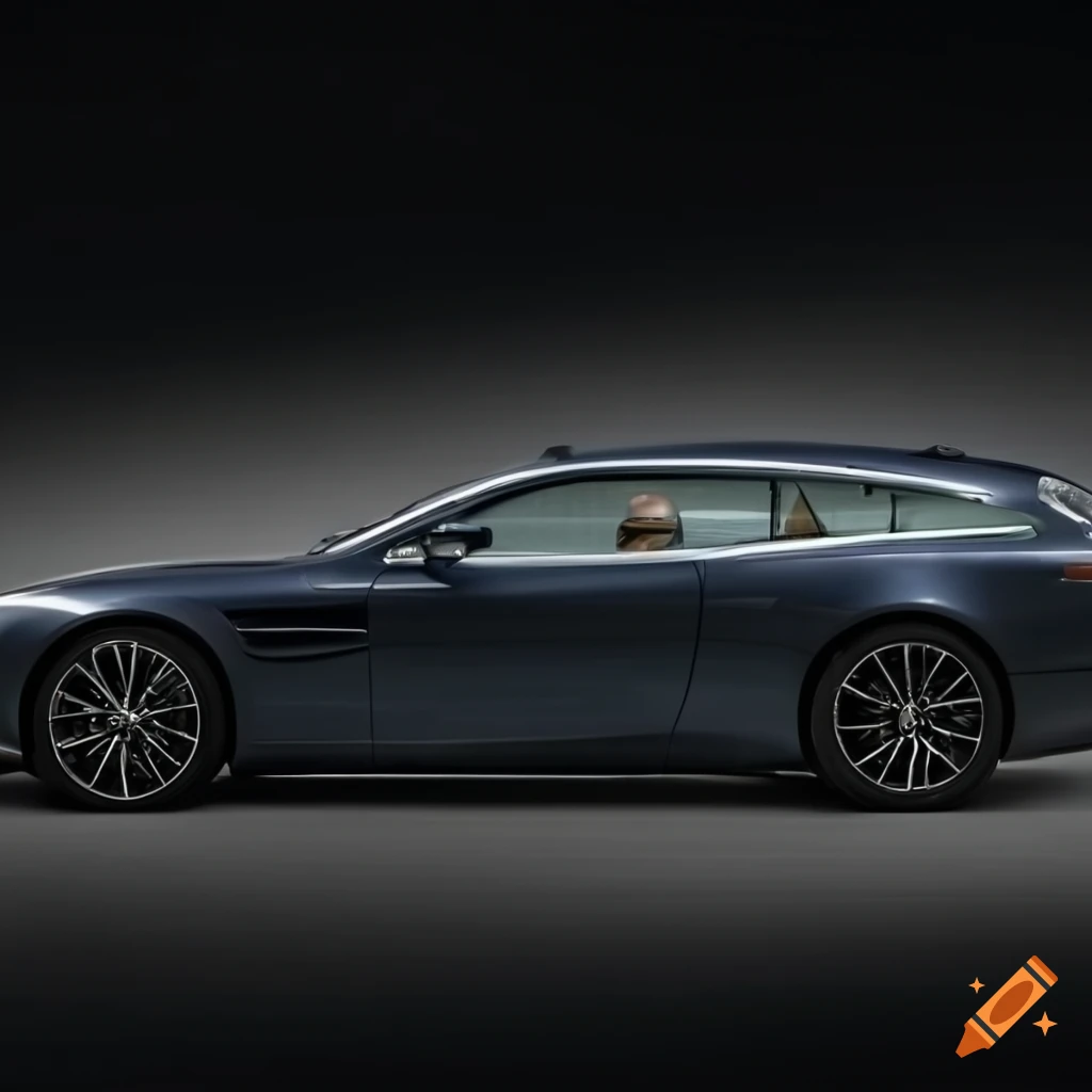 Image of an aston martin db9 estate on Craiyon