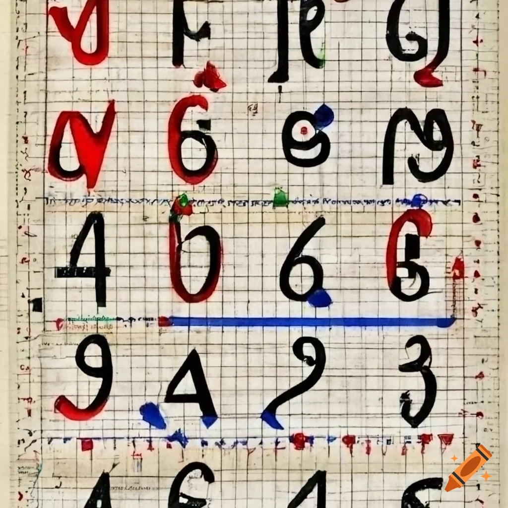 Alphabet chart with pronunciations on Craiyon