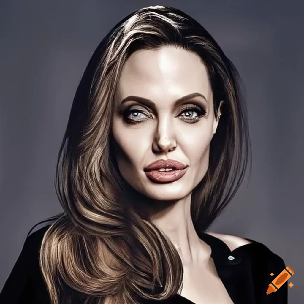 Angelina Jolie With A Knife On Craiyon