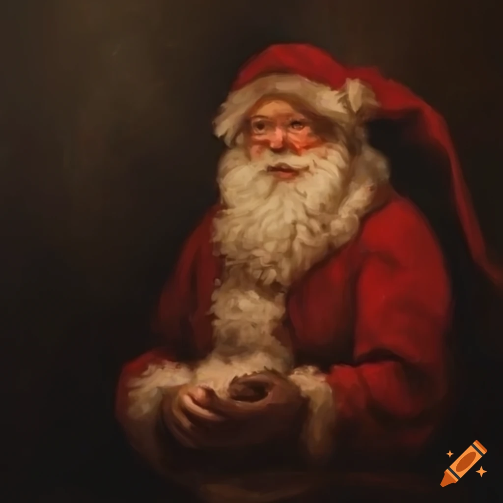 Chad santa on Craiyon