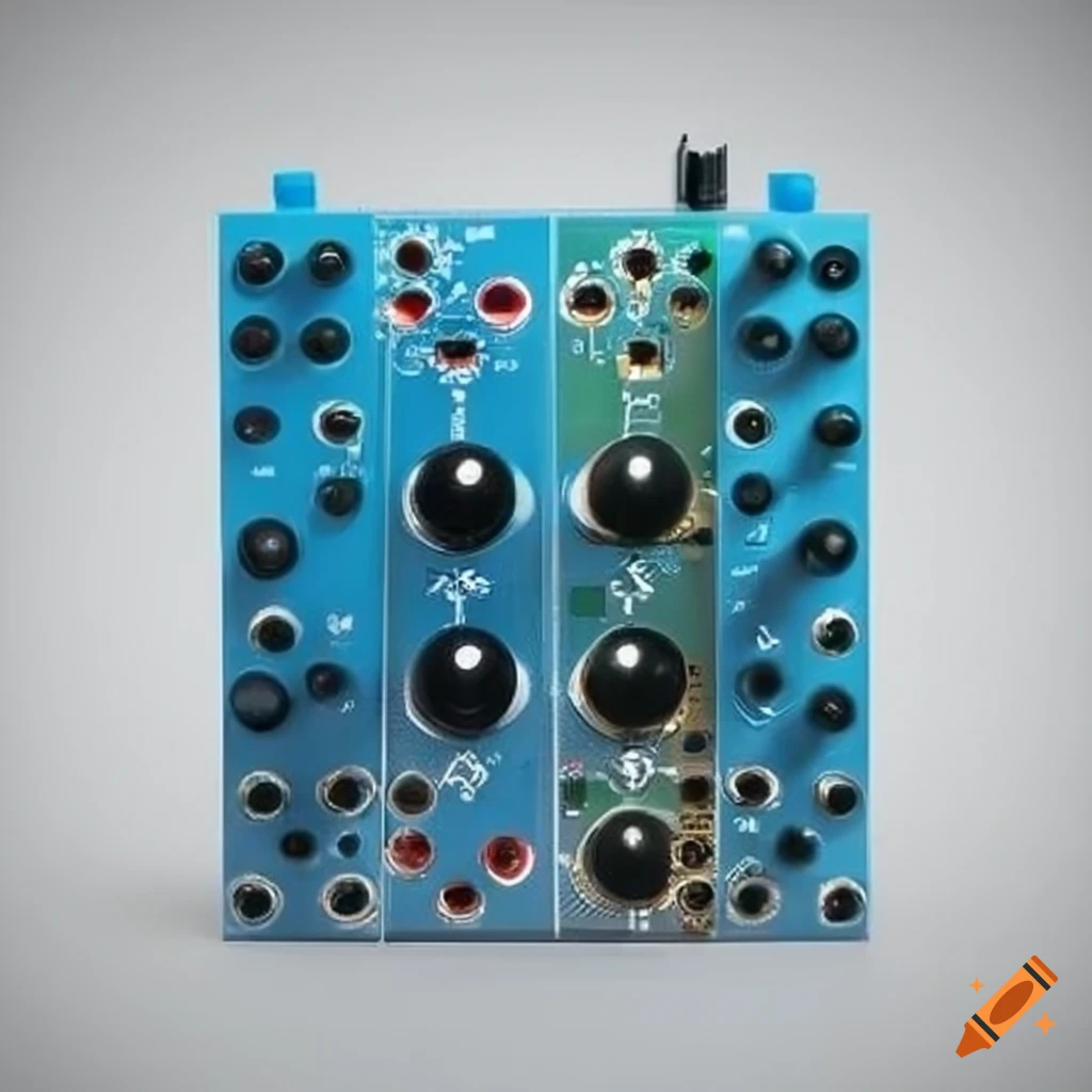 Design of a eurorack module on Craiyon