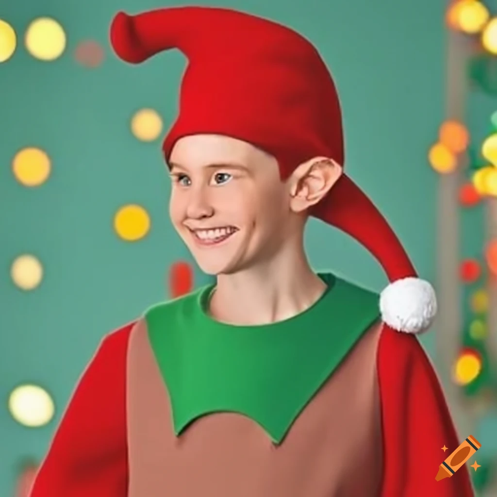 Image of an elf character on Craiyon